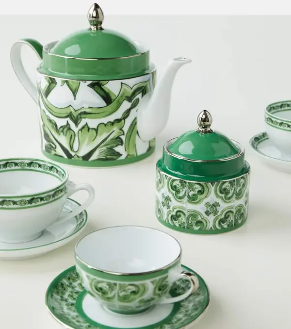 Dolce & Gabbana Majolica Porcelain Teapot