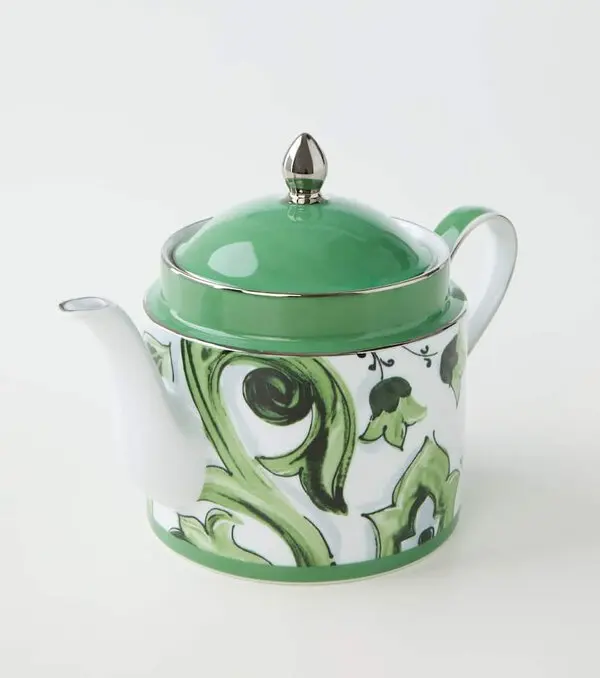Dolce & Gabbana Majolica Porcelain Teapot