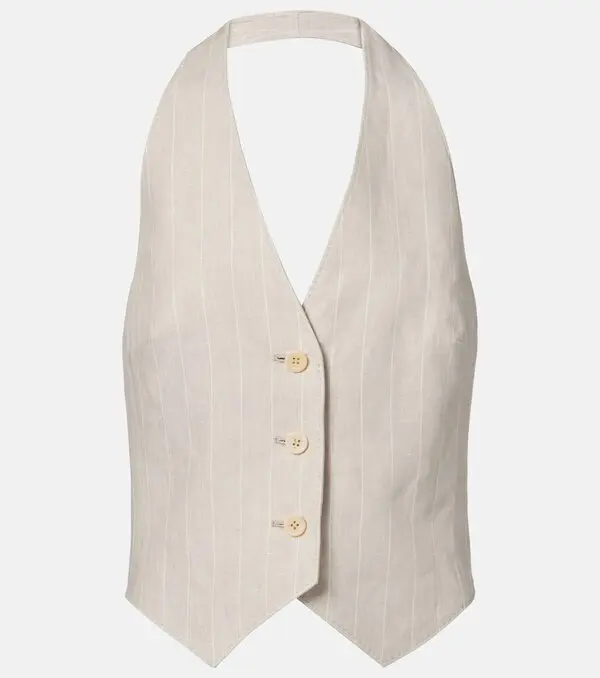 Max Mara Sauro Linen Vest