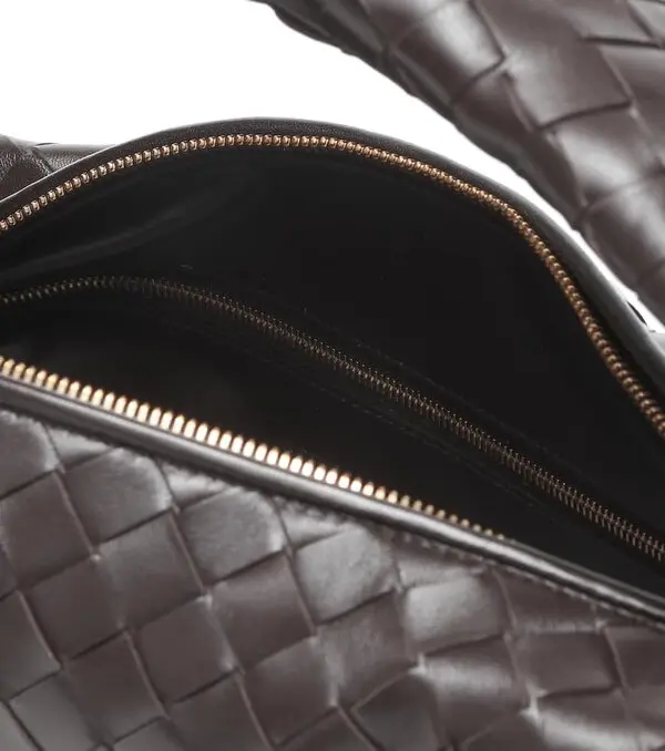 Bottega Veneta Jodie Intrecciato Leather Tote Bag - Brown
