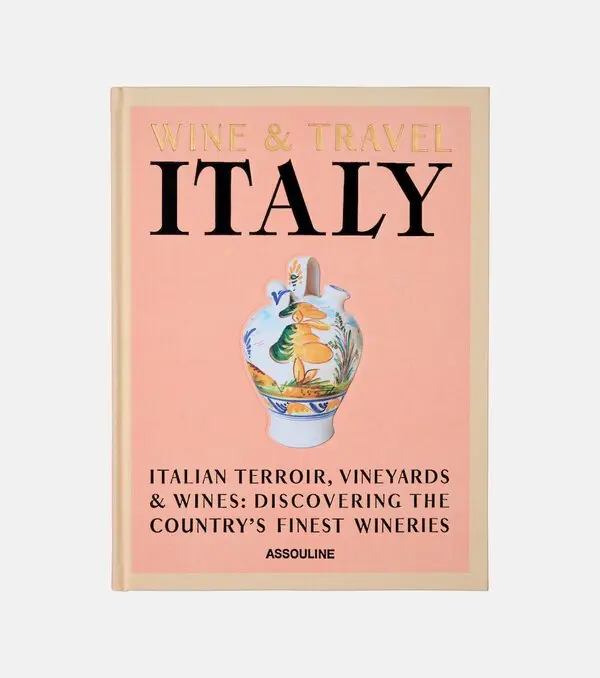 Assouline Wine & Travel Italy Book - Pink