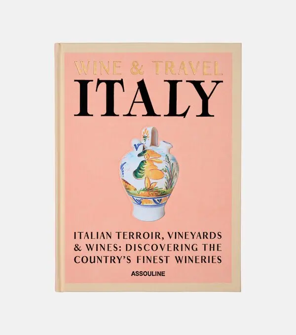 Assouline Wine & Travel Italy Book - Pink