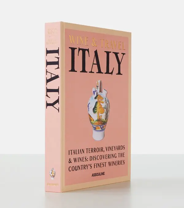 Assouline Wine & Travel Italy Book - Pink