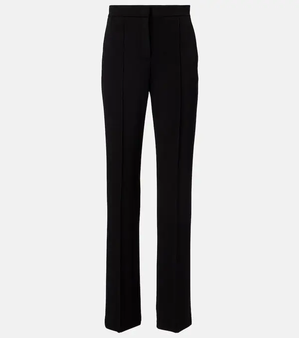 Max Mara Dinda High-rise Straight Pants - Brown