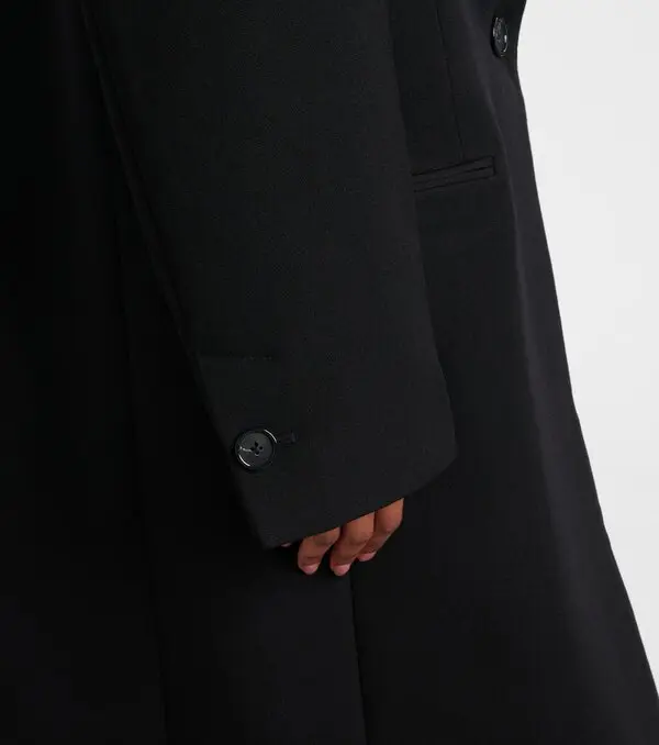 TOTEME Wool-blend Canvas Coat