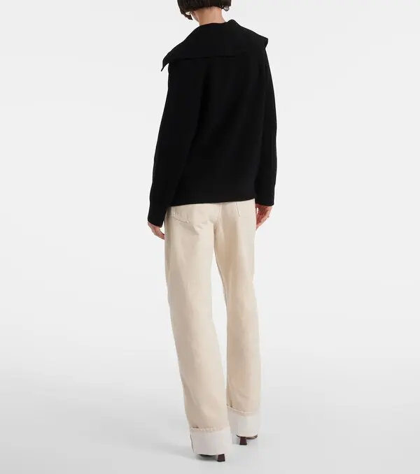 Bottega Veneta Knot Ribbed-knit Cardigan - Black
