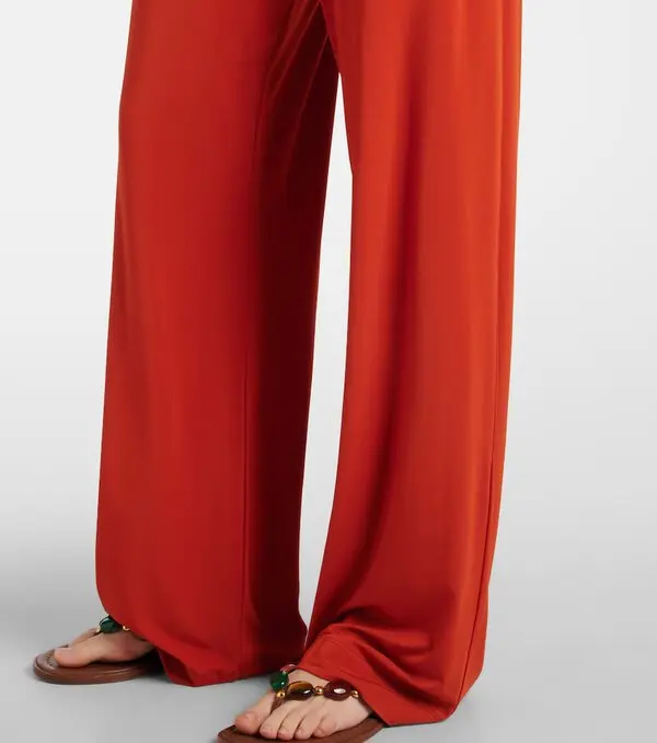 Max Mara Parsec Halterneck Jumpsuit - Orange