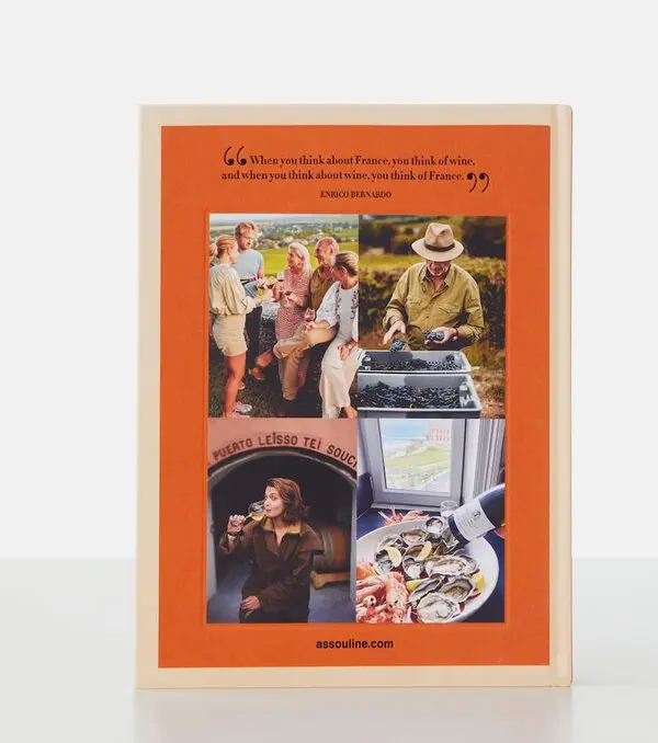 Assouline Wine & Travel France Book - Orange