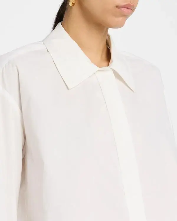 A.L.C. Maude Cropped Cotton Top