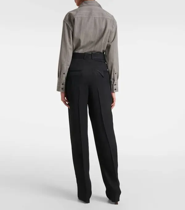 Bottega Veneta High-rise Tapered Trousers