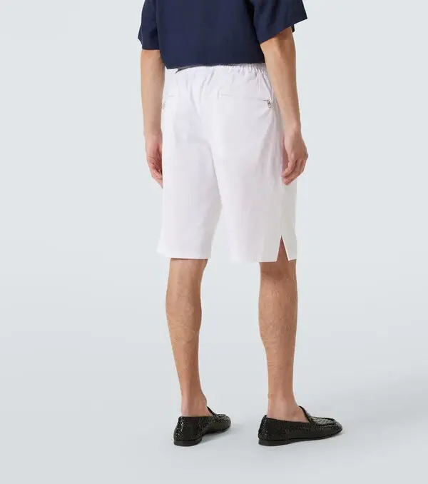 Dolce & Gabbana Cotton Gabardine Bermuda Shorts