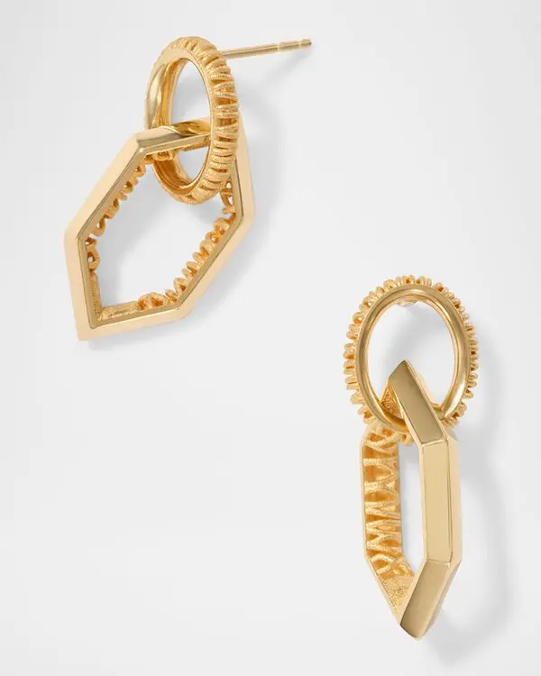 JAMIE TURNER Isabel Infinity Dangle Earrings - Gold