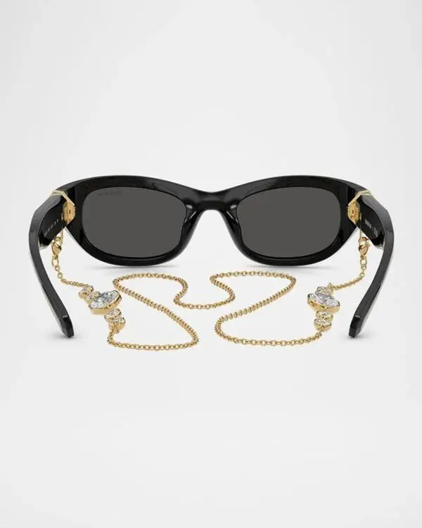 SWAROVSKI Rectangle Sunglasses