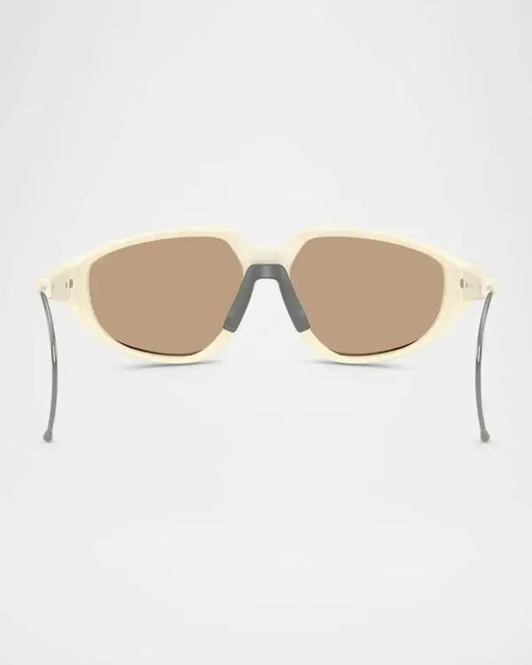 Moncler Wraparound Sunglasses - Brown