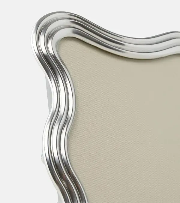 L'Objet Ripple Platinum-plated Picture Frame