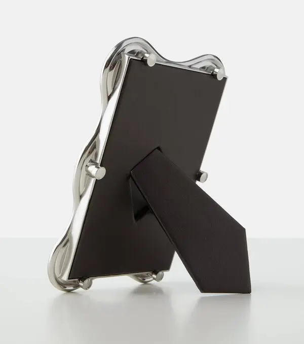 L'Objet Ripple Platinum-plated Picture Frame