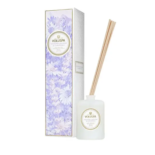 Voluspa Mountain Lavender & Chamomile Reed Diffuser - No Color