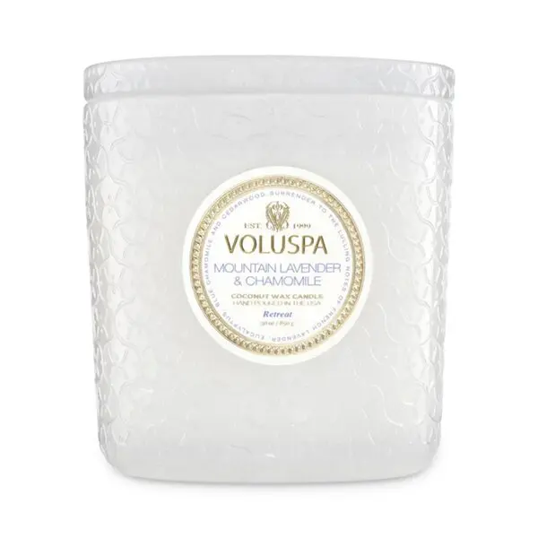 Voluspa Mountain Lavender & Chamomile Luxe Candle, 30 Oz
