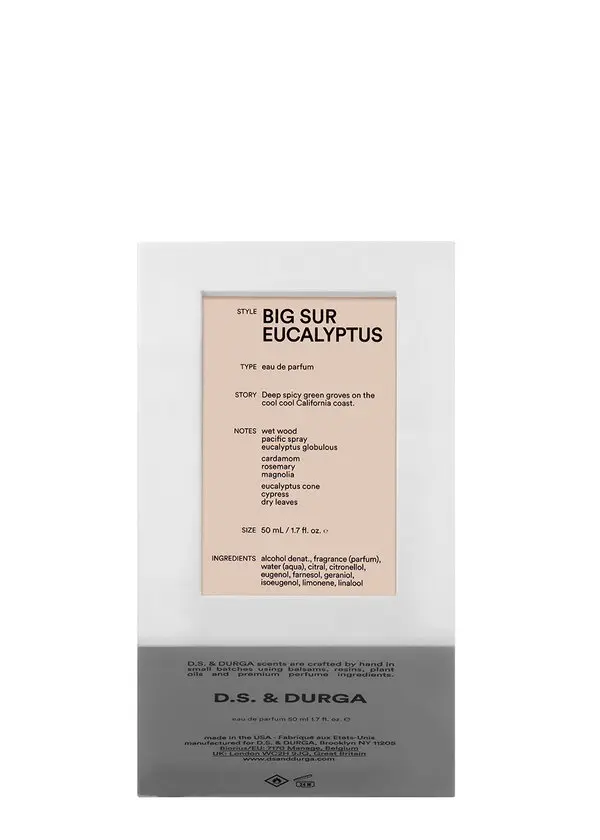DS & DURGA Durga Big Sur Eucalyptus Eau De Parfum