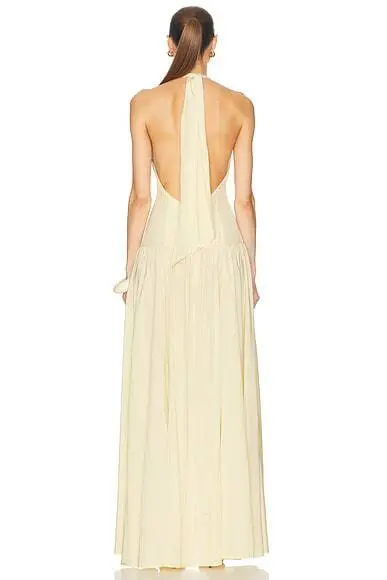 SHANI SHEMER Astrid Maxi Dress - Butter