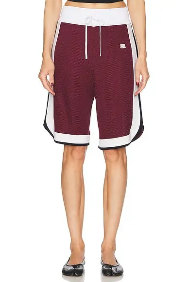 WALES BONNER Rio Short - Bordeaux