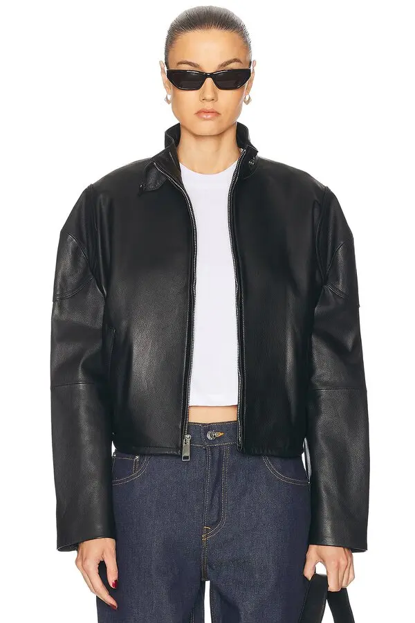 GRLFRND Eastman Leather Jacket