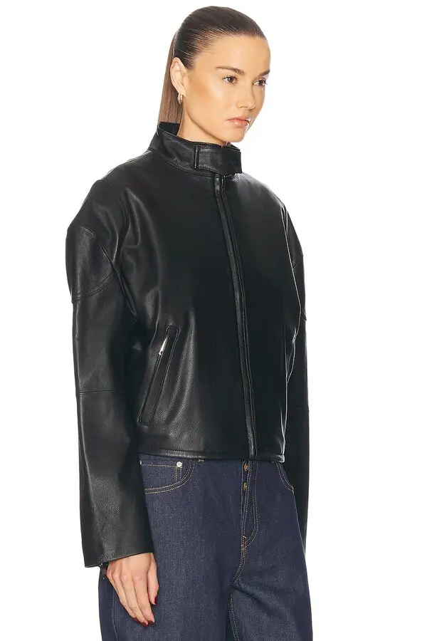 GRLFRND Eastman Leather Jacket
