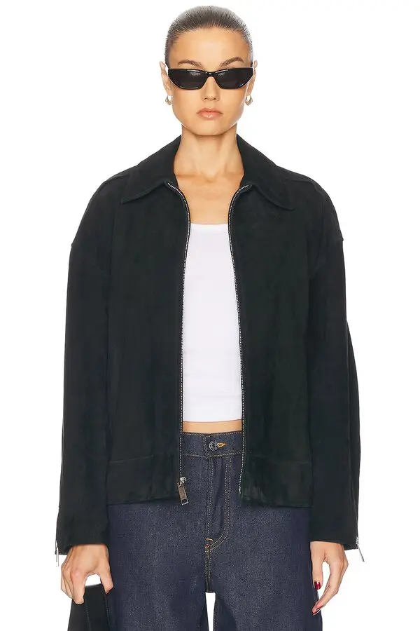 GRLFRND Alek Suede Jacket