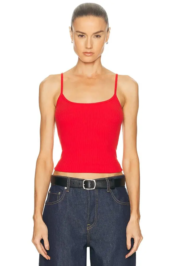 GRLFRND Essential Cami - Red
