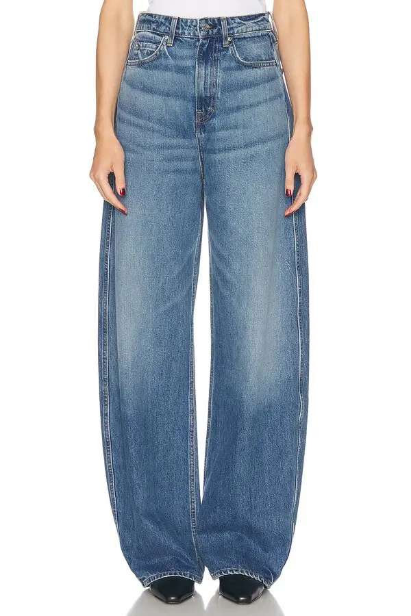 GRLFRND Austen High-rise Curve Jeans - Hyperion Ave