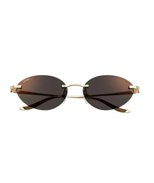 Cartier Panthère De Sunglasses - Gray