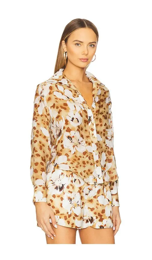 KARINA GRIMALDI Helen Print Top