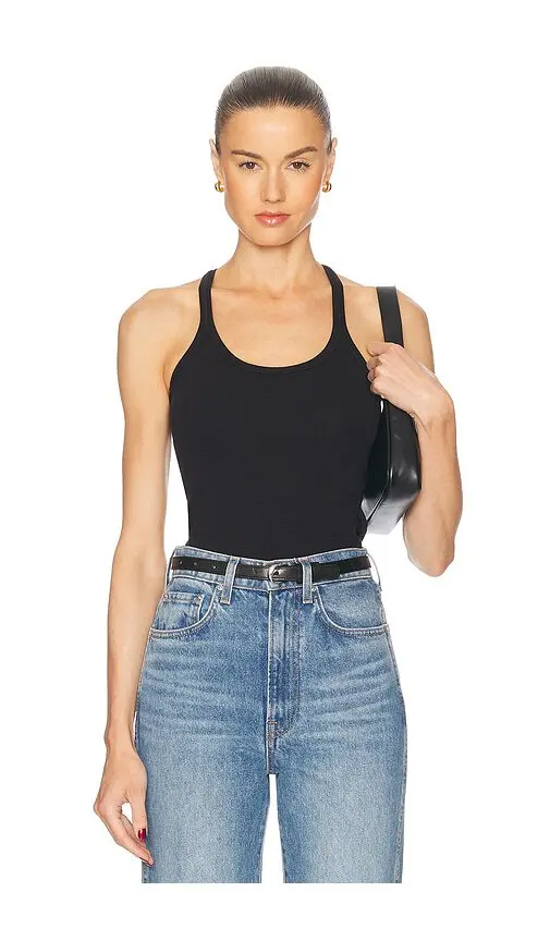 GRLFRND Slim Racer Tank - Black