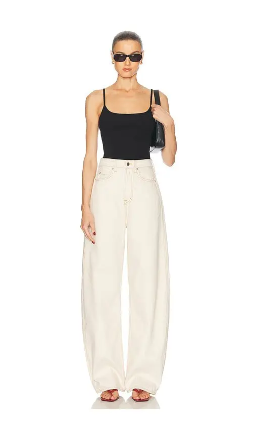 GRLFRND Essential Cami In Ribbed Jersey - Black