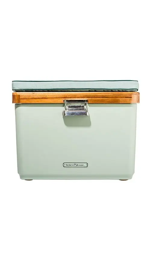 BUSINESS & PLEASURE Large Hemingway Cooler In Sage - Sage Green
