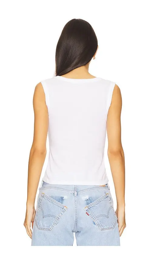 PERFECTWHITETEE Khara Scoop Tank