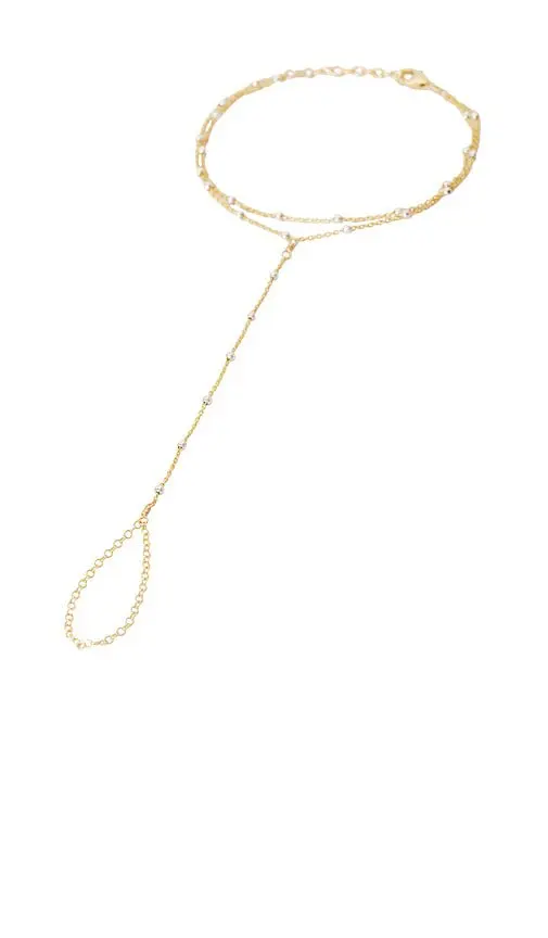 NAIIA Lola Double Hand Chain - Gold