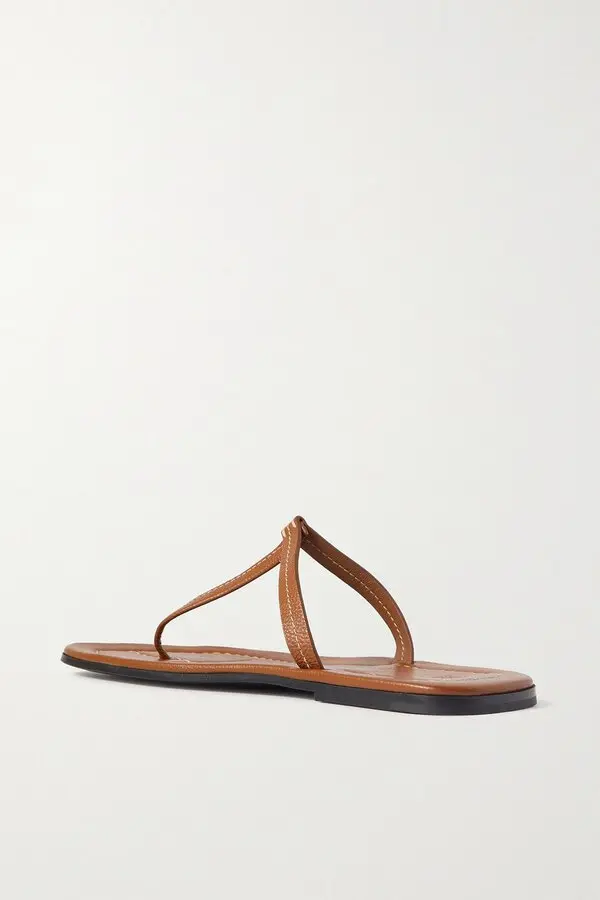 TOTEME T-strap Leather Sandals