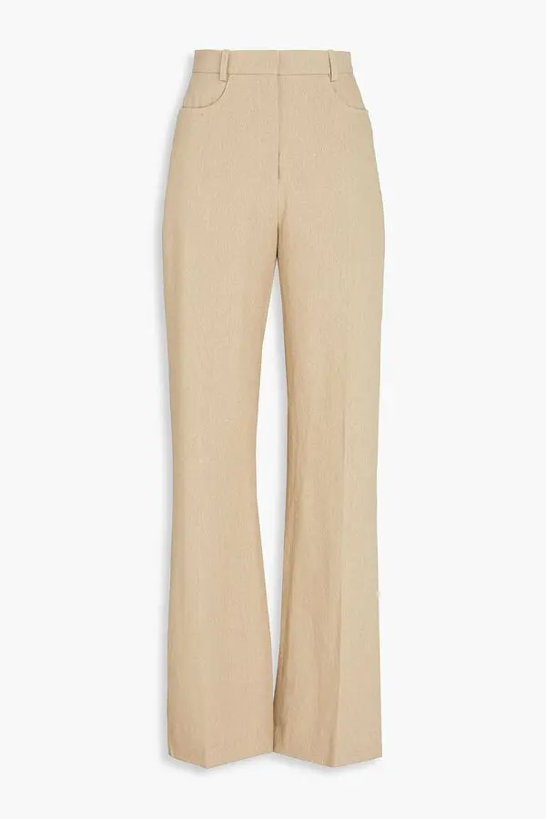 Jacquemus Linen-canvas Flared Pants