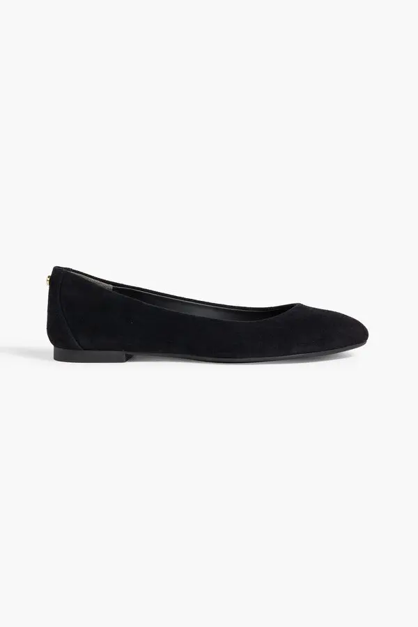 STUART WEITZMAN Gabby Suede Ballet Flats