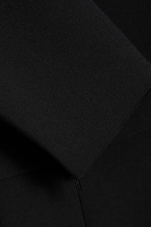 Carolina Herrera Crepe Midi Dress - Black