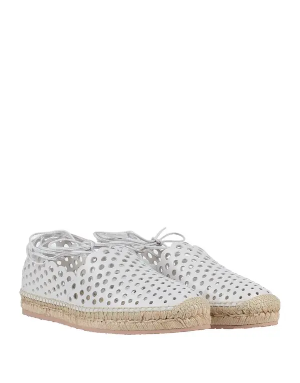 GIANVITO ROSSI Leather Espadrilles