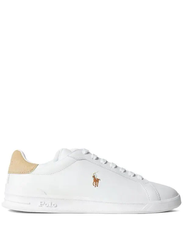 Polo Ralph Lauren Leather Low-top Sneakers - White