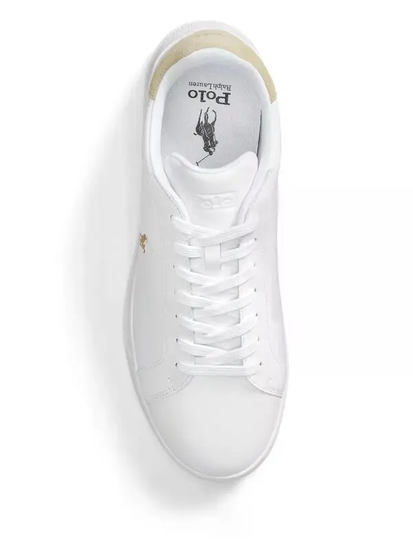 Polo Ralph Lauren Leather Low-top Sneakers - White