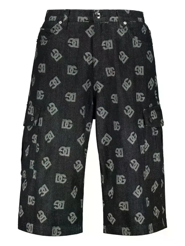 Dolce & Gabbana Logo-jacquard Shorts
