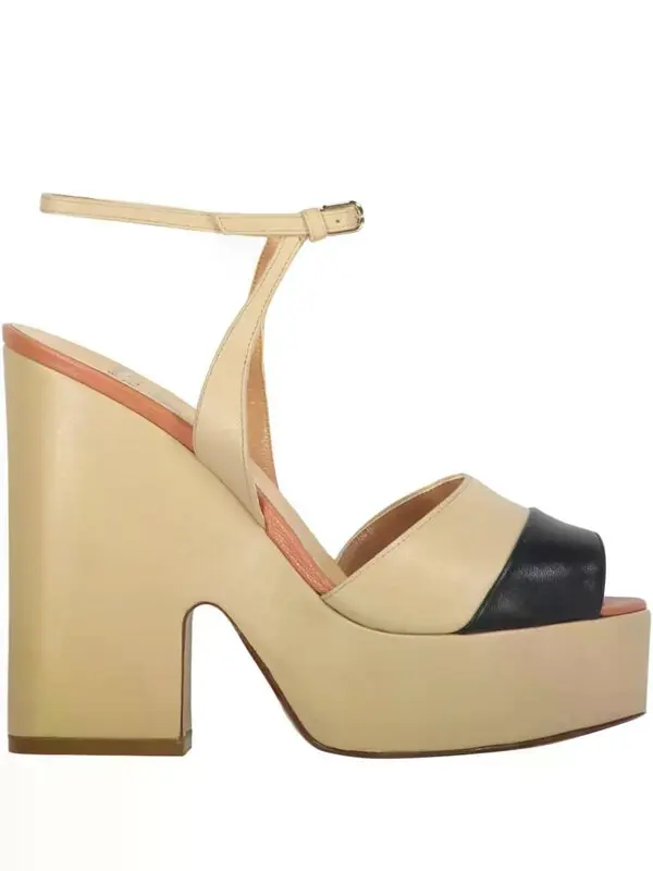 FRANCESCO RUSSO 120mm Leather Sandals