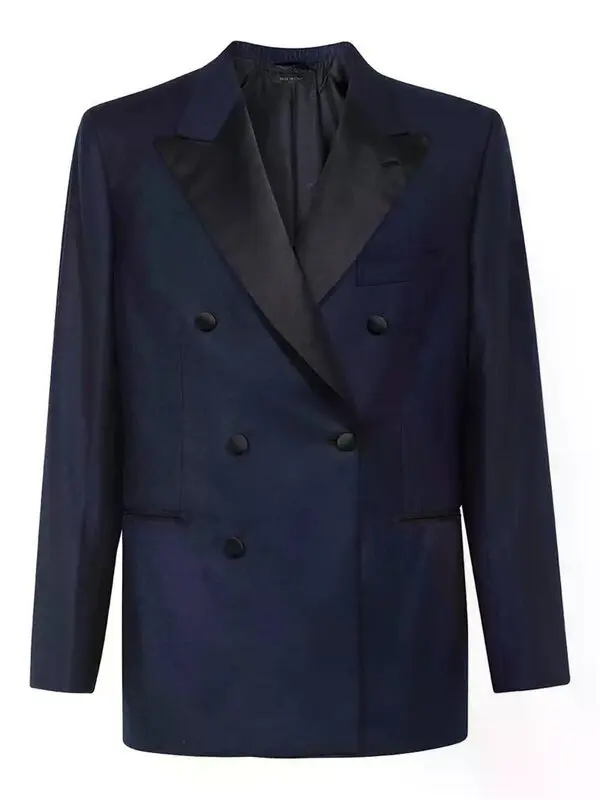 Brioni Satin-lapels Blazer