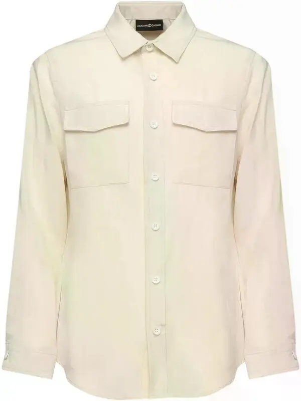 GIULIANO GALIANO Panther Shirt - White
