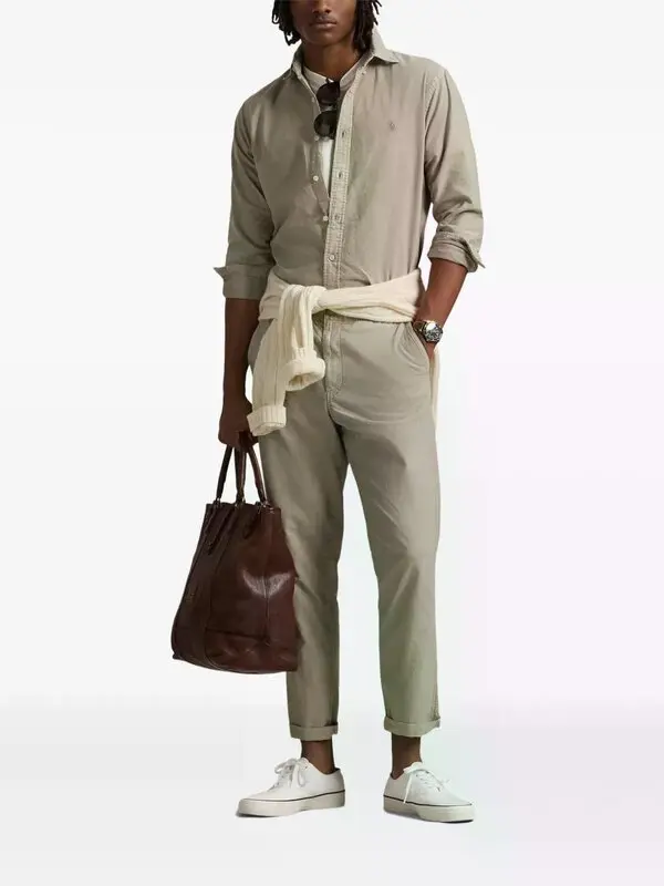 Polo Ralph Lauren Drawstring Straight-leg Trousers - Neutrals