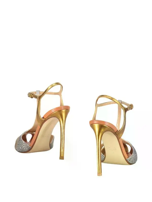 FRANCESCO RUSSO 105mm Crystal-embellished Pumps